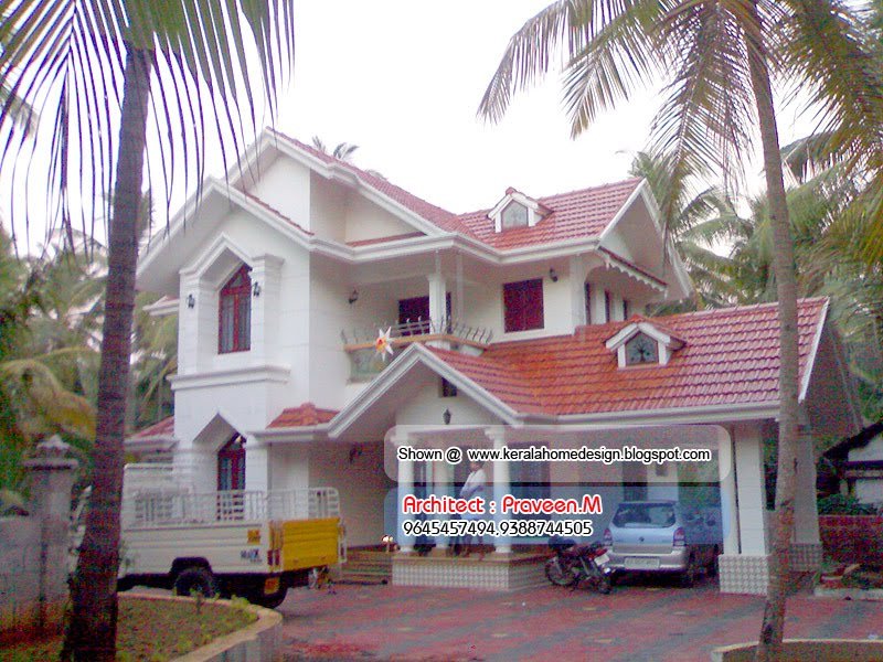 2001 Square Feet 3BHK Kerala Home Design With Plan - Home Pictures