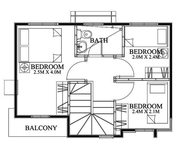 Double Floor New Modern House Design With Plan - Home Pictures