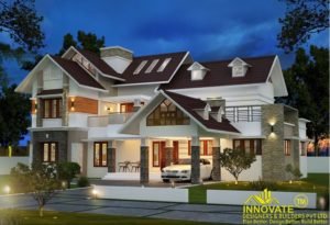 2640 Square Feet 5 Bedroom Colonial Style Two Floor Beautiful House and ...