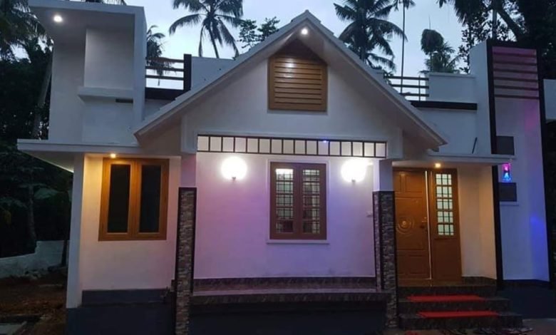 800 Square Feet 2 Bedroom Single Floor Contemporary Style House and ...