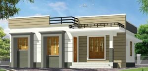 875 Sq Ft 2BHK Contemporary Style Home and Free Plan, 13 Lacks - Home ...