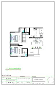 970 Sq Ft 2BHK Modern Single Floor Home and Free Plan, 15 Lacks - Home ...