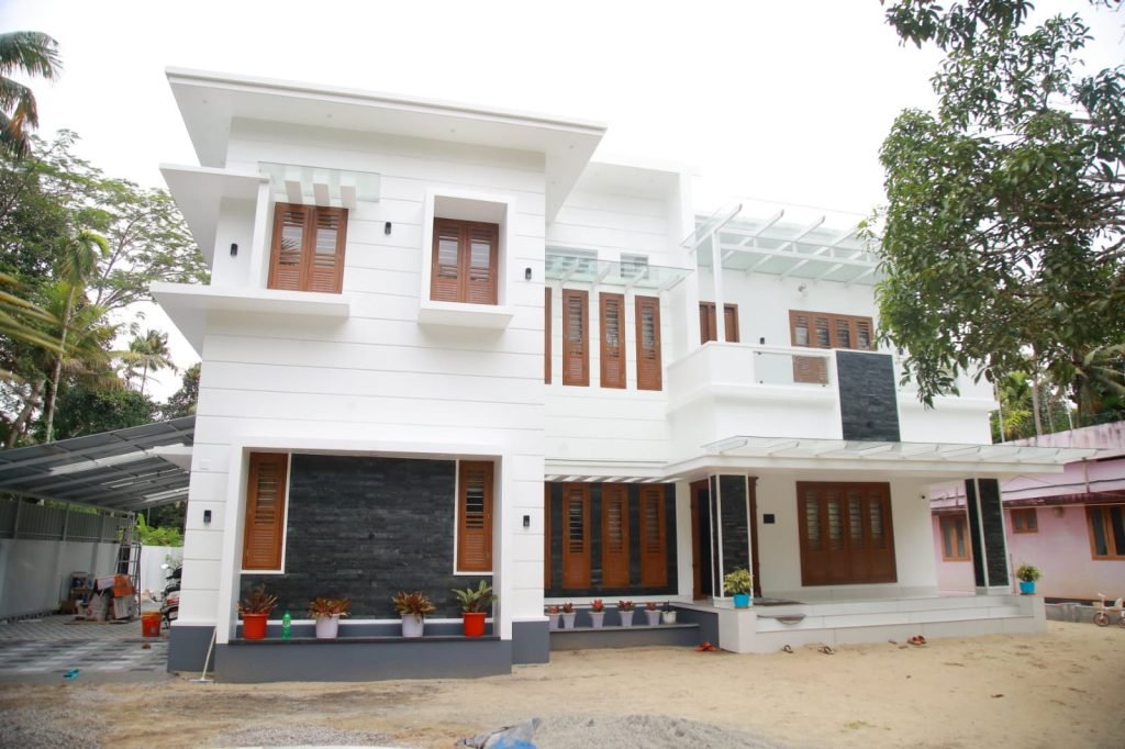 2773 Sq Ft 4BHK Box Type Two-Storey Home and Free Plan - Home Pictures