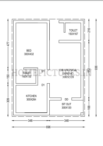 688 Sq Ft 1BHK Home at 8.5 Cent Plot, Free Plan, 12 Lacks - Home Pictures